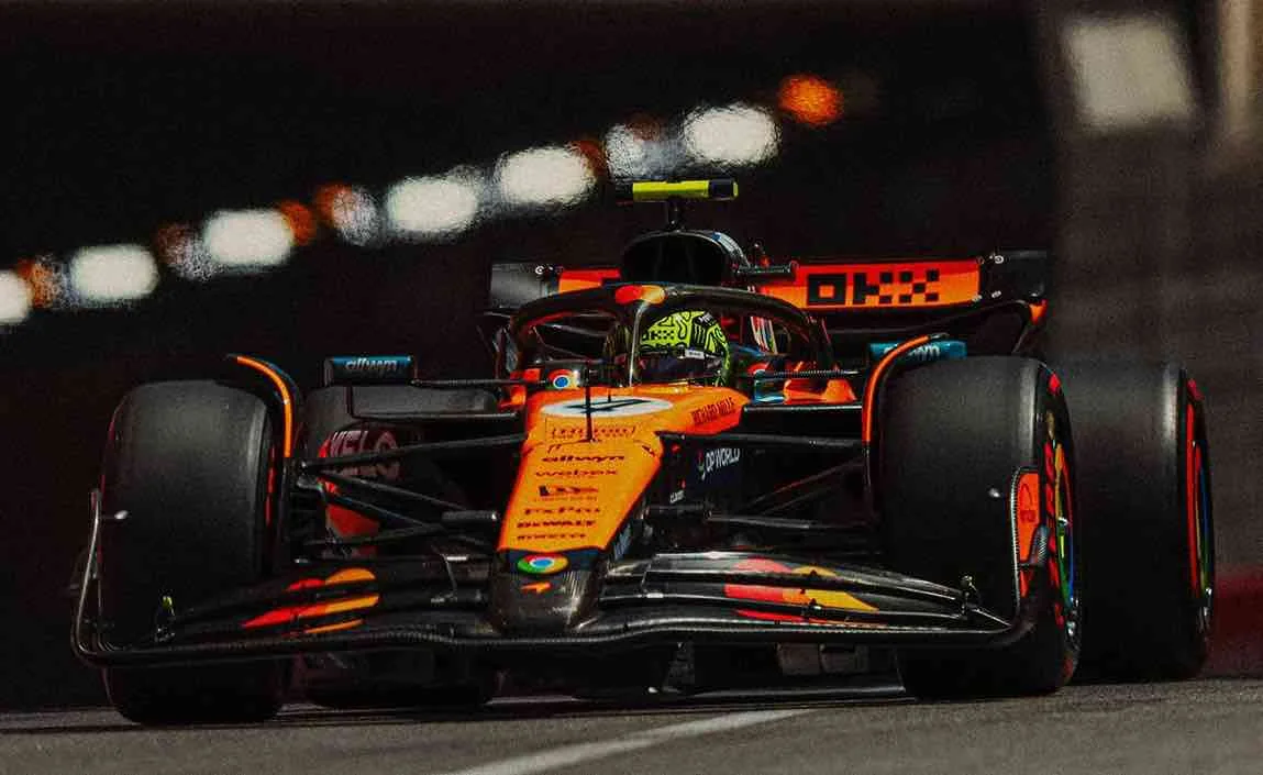 Qualifiche Gp Monaco, McLaren: Lando in pole con un giro record