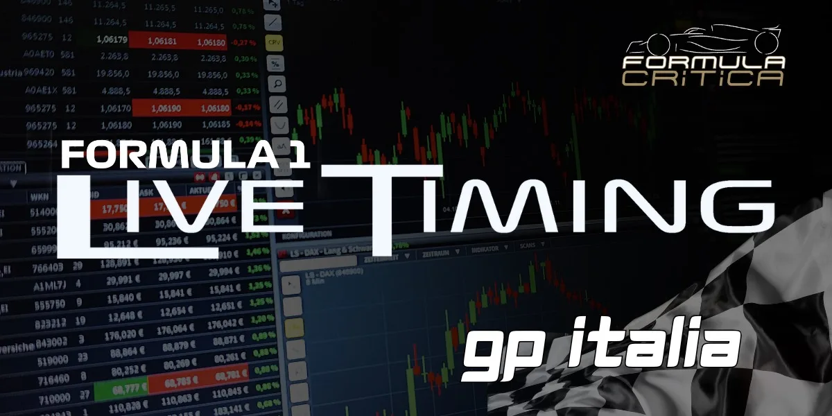 F1 Live Timing - Gp Italia 2025