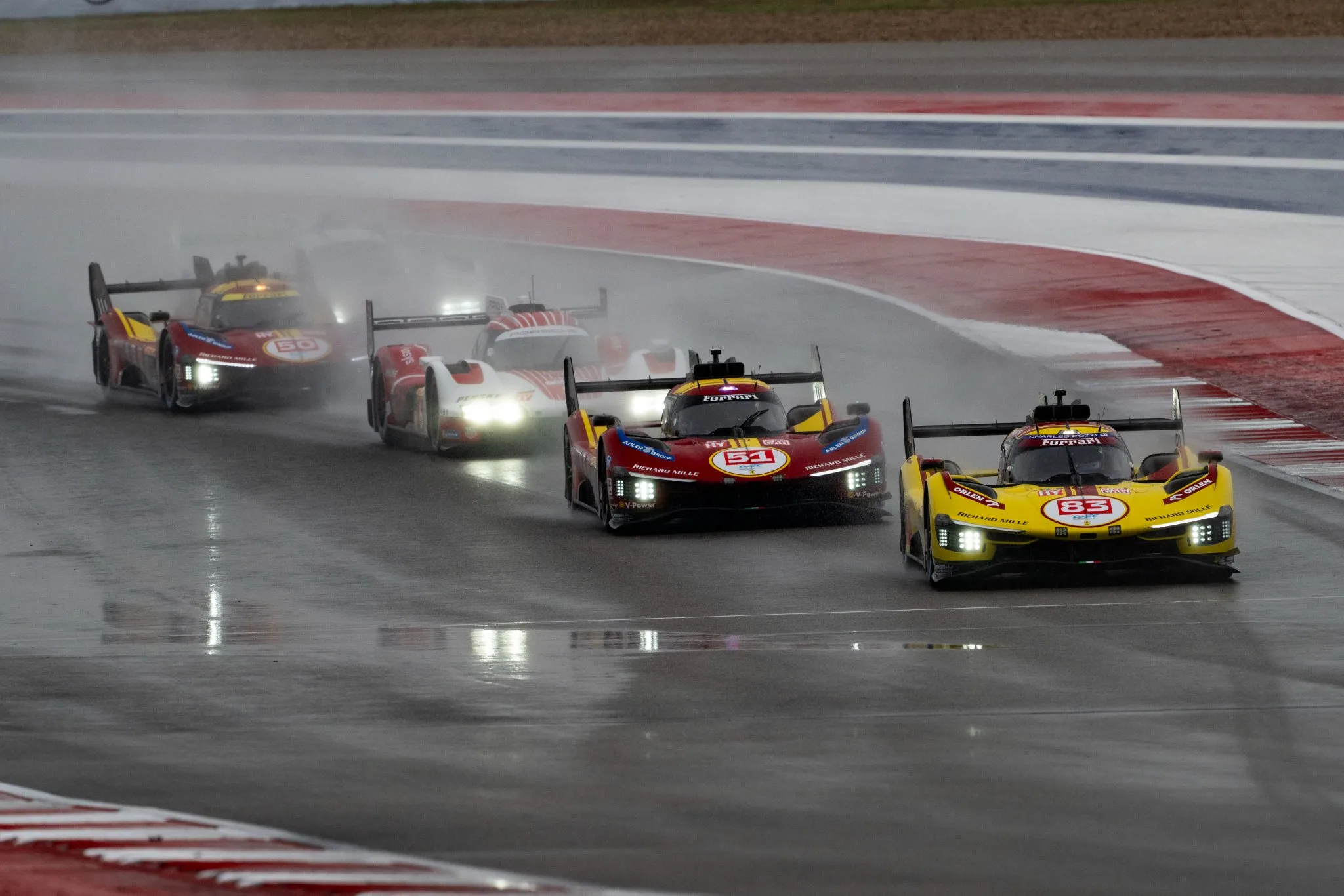 Wec 2025: Ferrari solida al COTA, l’obiettivo resta il campionato